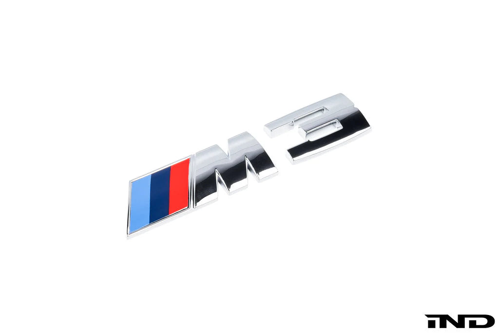 OEM Chrome M3 Trunk Emblem / Badge - E90 M3 | E92 M3 – Horizon Motorsport