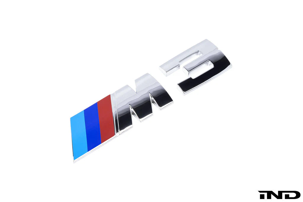 OEM Chrome M3 Trunk Emblem / Badge - E46 M3 – Horizon Motorsport