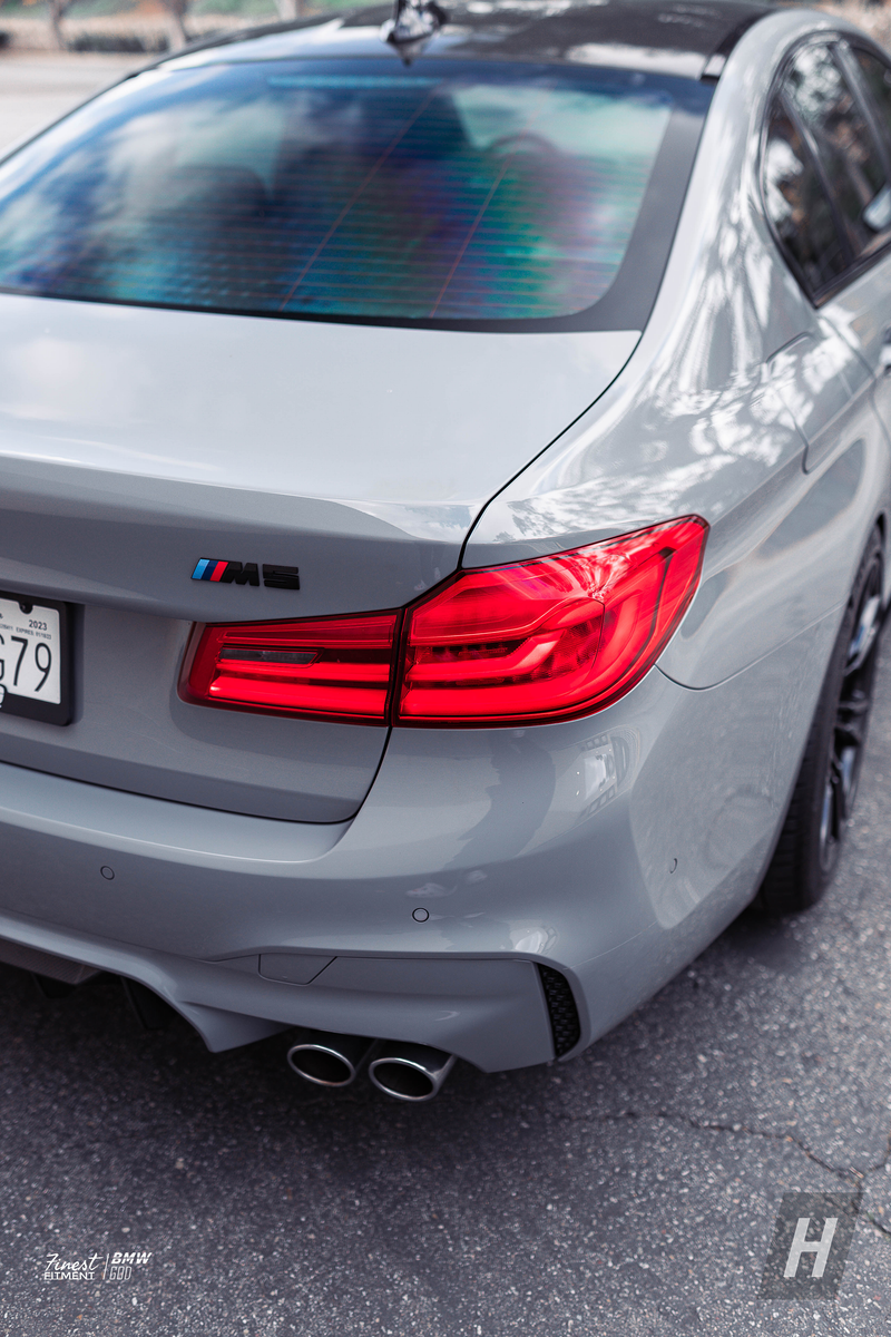 OEM BMW Gloss Black "M5 Competition" Badge / Emblem - F90 M5 – Horizon ...