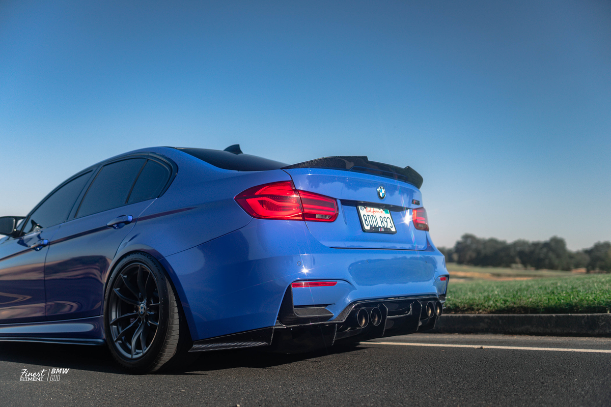 P Style V2 Carbon Fiber Trunk Lip Spoiler - F80 M3 | F30 3-S | Horizon ...