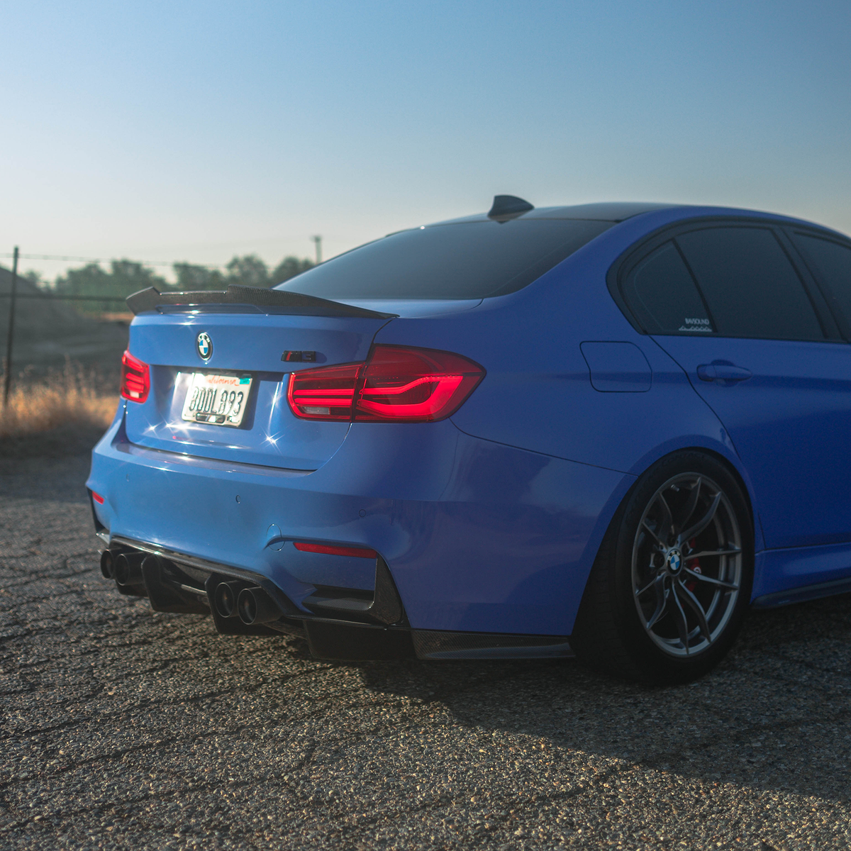 OEM BMW 'M3' Trunk Emblem (Gloss Black) - F80 M3 – Horizon Motorsport