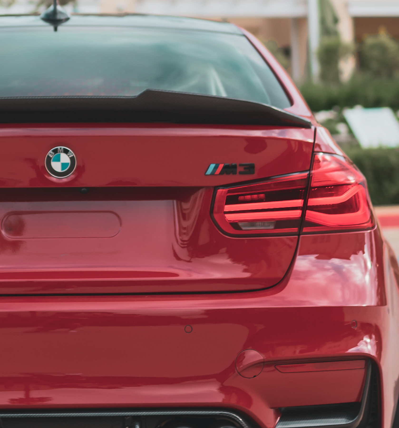 OEM BMW 'M3' Trunk Emblem (Gloss Black) - F80 M3 – Horizon Motorsport