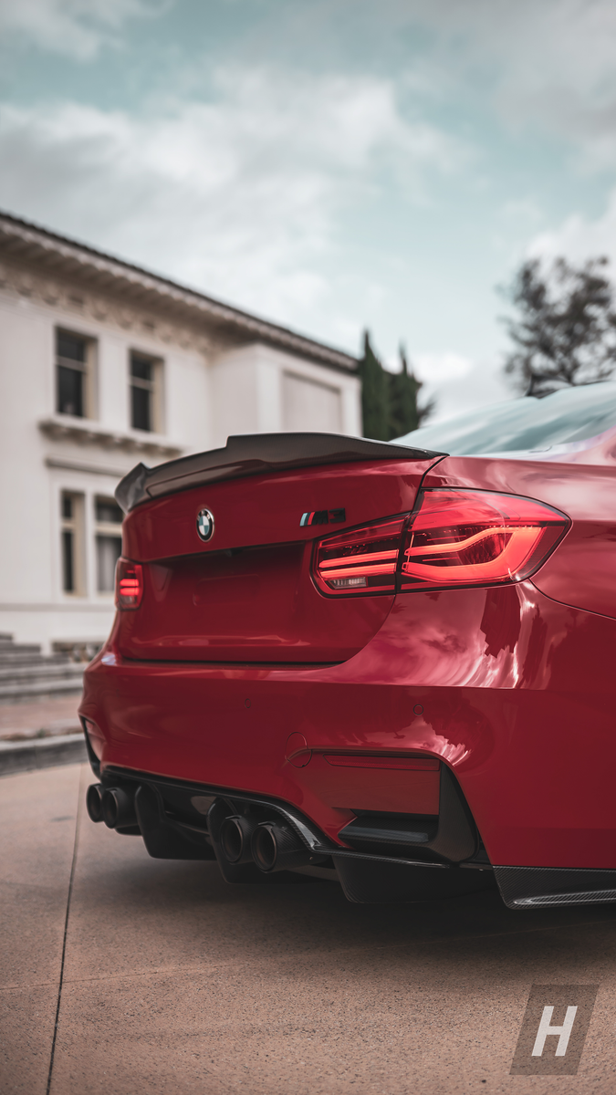 OEM BMW 'M3' Trunk Emblem (Gloss Black) - F80 M3 – Horizon Motorsport
