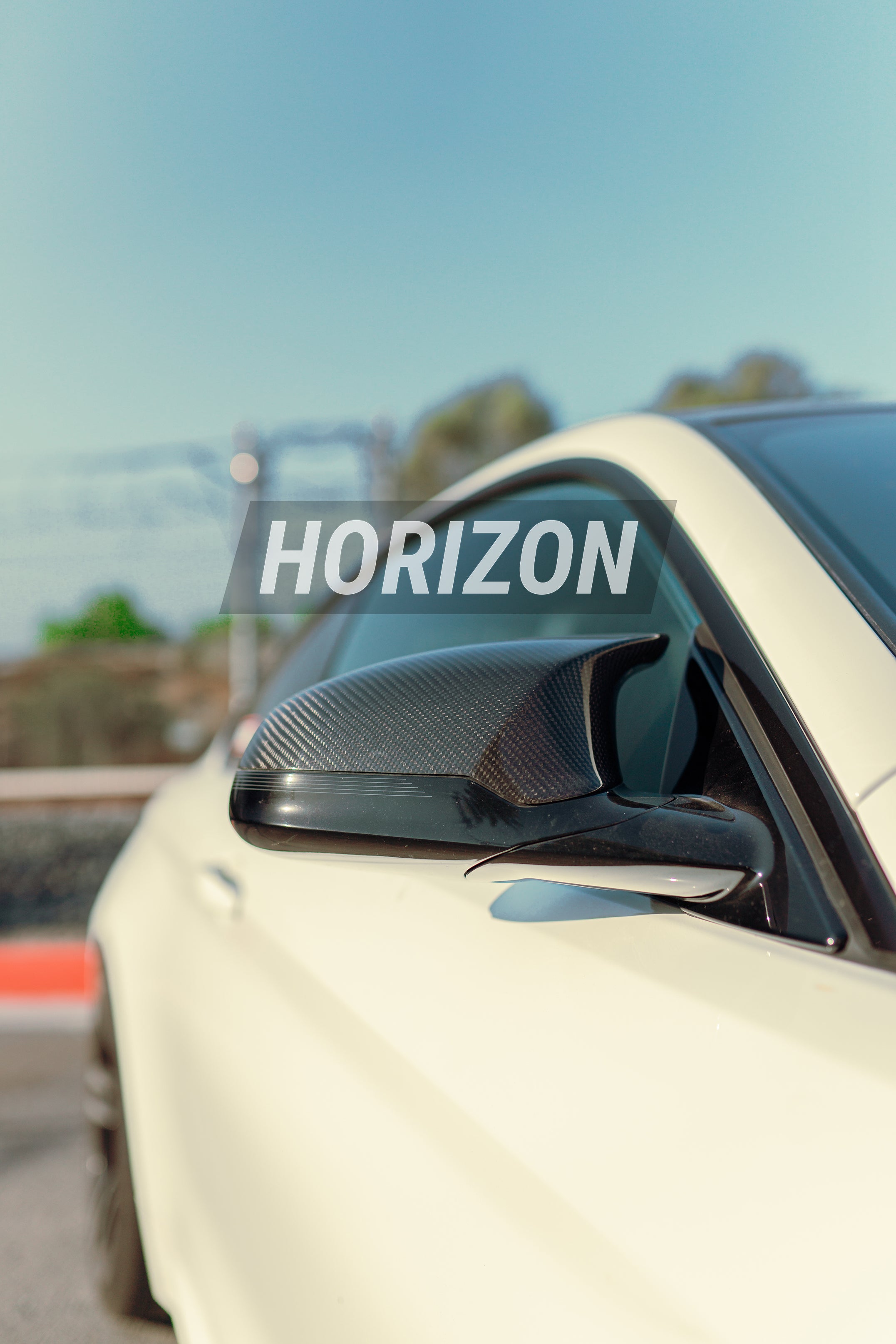 Performance V2 Dry Carbon Fiber Mirror Caps F80 M3 F82 F83 M4 Horizon Motorsport