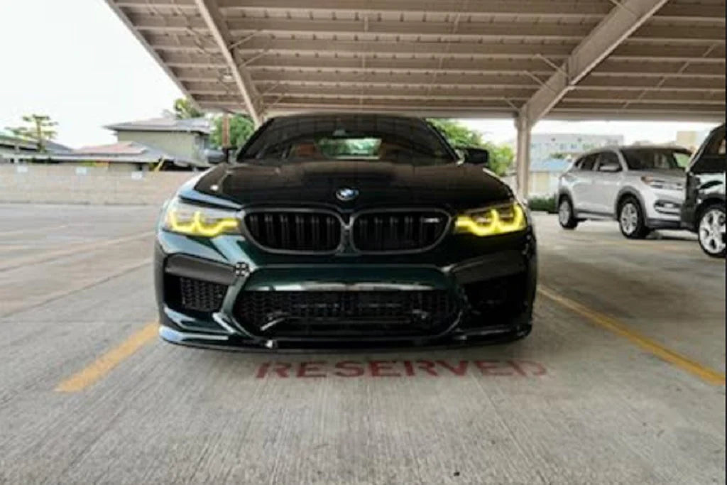 HM CSL Yellow DRL LED Headlight Module Set - F90 M5 | G30 5-Series ...