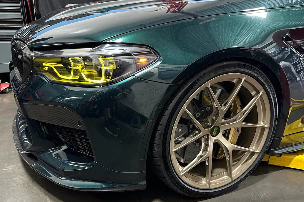 HM CSL Yellow DRL LED Headlight Module Set - F90 M5 | G30 5 | Horizon ...